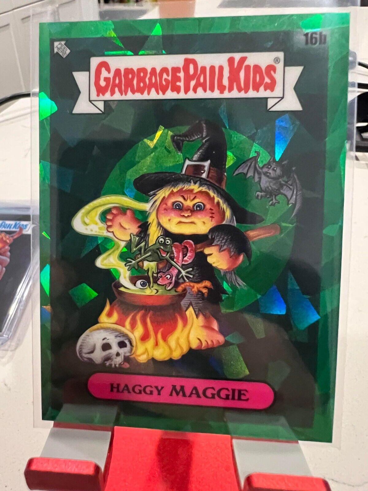 Haggy MAGGIE [Green] #16b Prices | Garbage Pail Kids 2020 Sapphire | Garbage Pail Cards