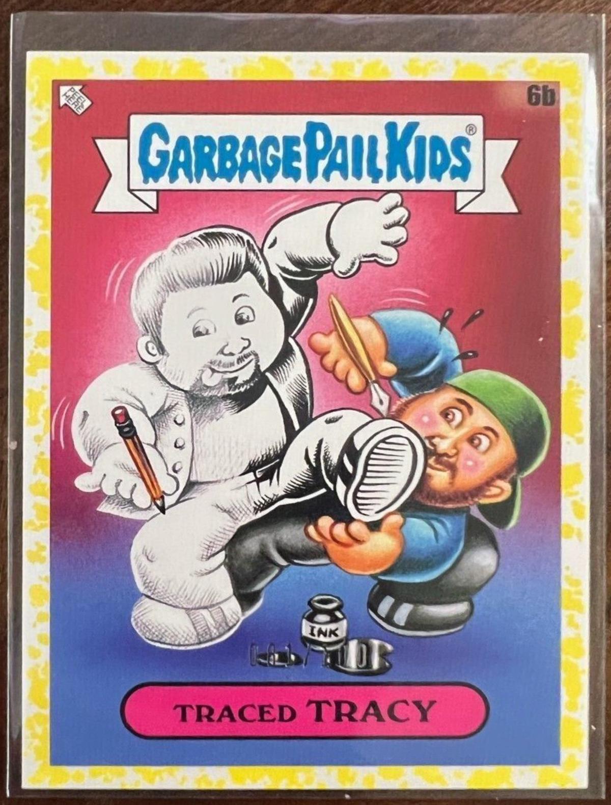 Traced TRACY [Yellow] #6b Prices | Garbage Pail Kids X View Askew | GPK ...