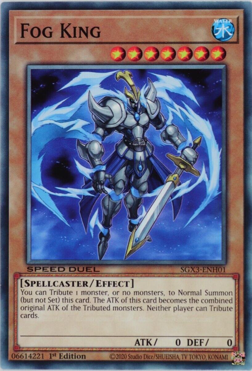 Fog King SGX3-ENH01 Prices | YuGiOh Speed Duel GX: Duelists of Shadows ...