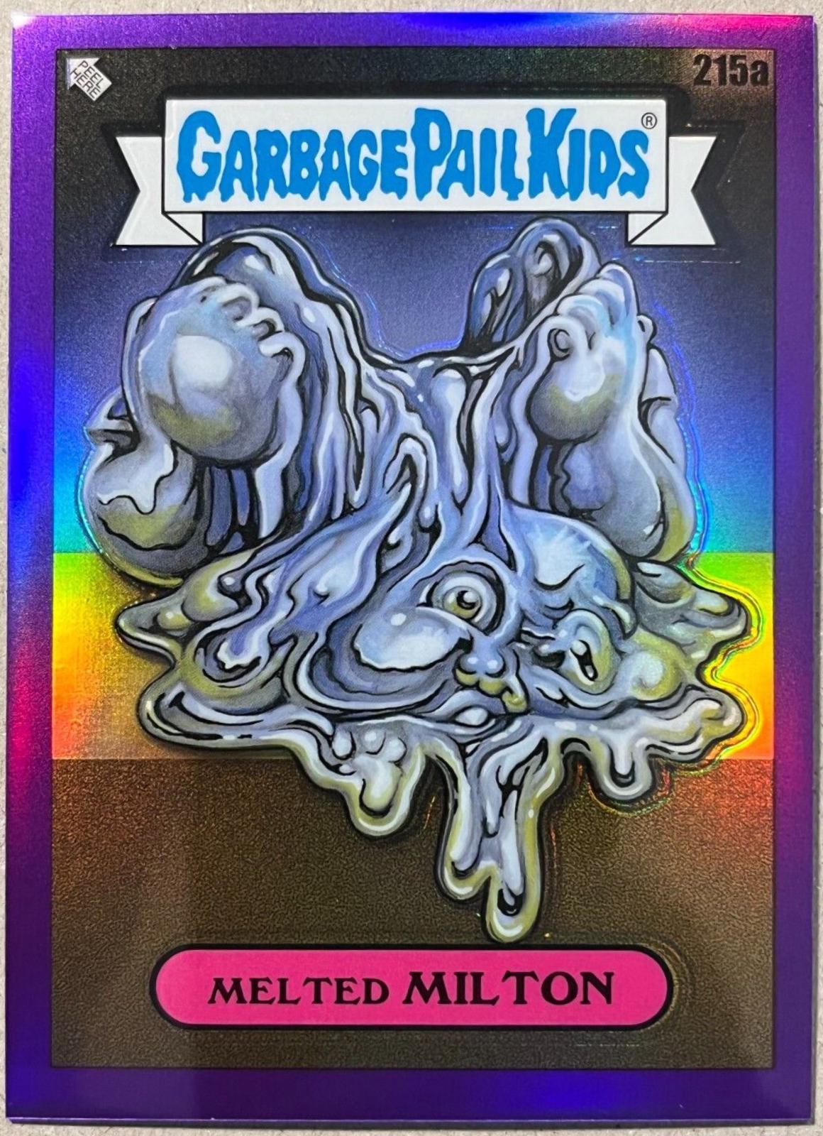 Melted MILTON [Purple Refractor] #215a Prices | 2022 Garbage Pail Kids ...