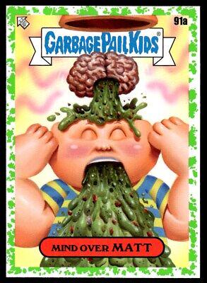 Mind Over Matt [Green] #91a Prices | Garbage Pail Kids Intergoolactic ...