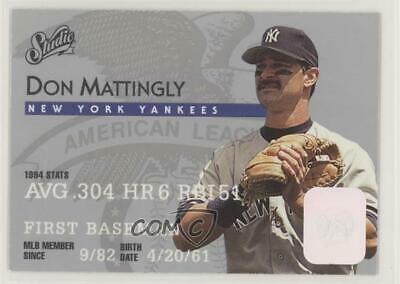 Don Mattingly #3 Prices | 1995 Studio | Baseball Cards