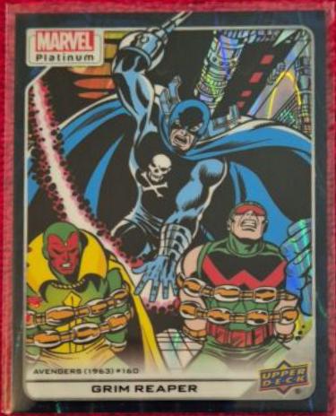 Grim Reaper [Teal Wave] #137 Prices | Marvel 2023 Upper Deck Platinum ...