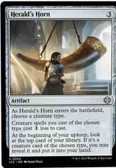 Herald's Horn #304 Prices | Magic Lost Caverns of Ixalan Commander ...