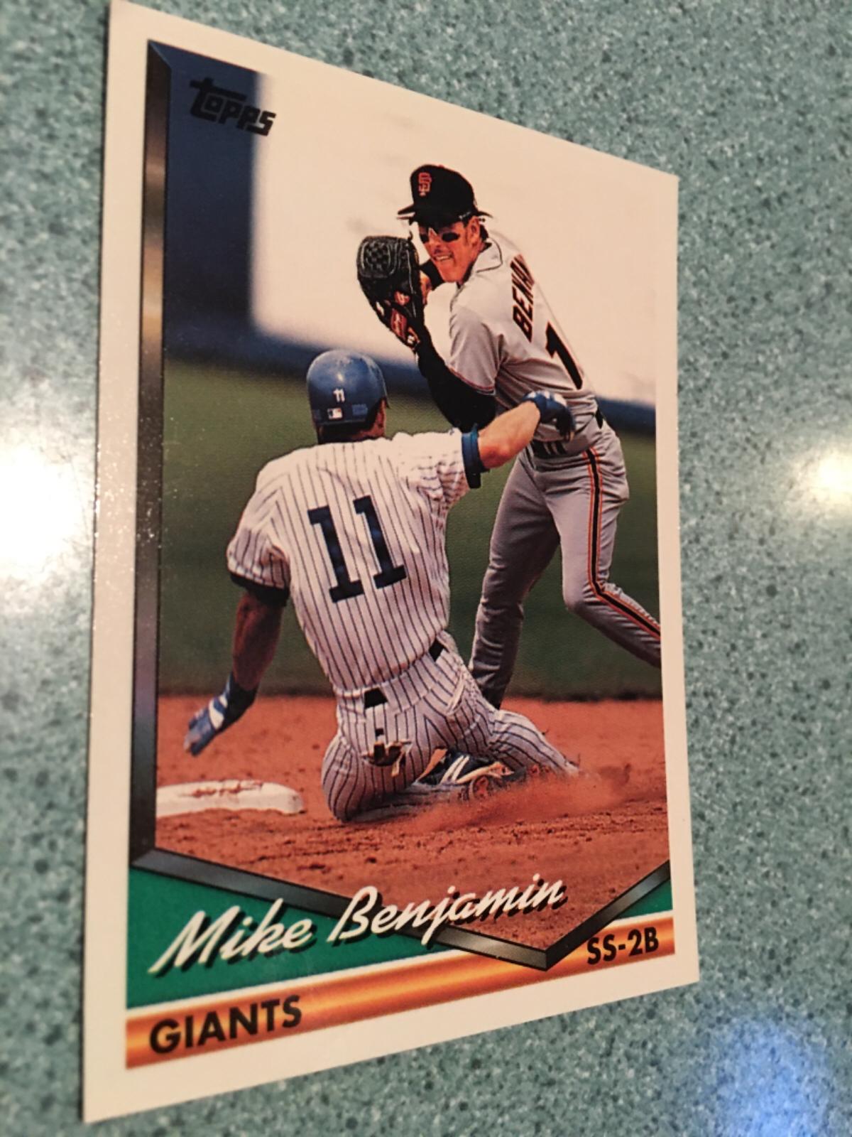 Mike Benjamin #487 Prices | 1994 Topps | Baseball Cards