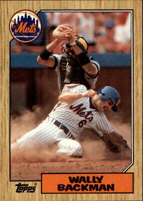 Wally Backman #48 Prices | 1987 Topps | Baseball Cards