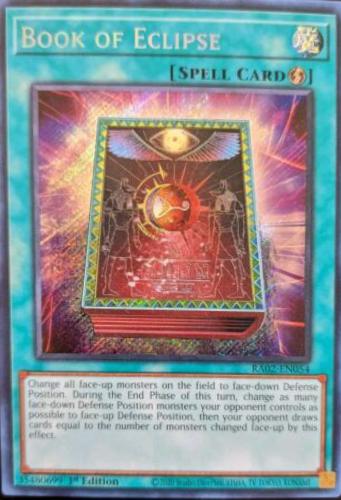 Book of Eclipse [Secret Rare] RA02-EN054 Prices | YuGiOh 25th ...