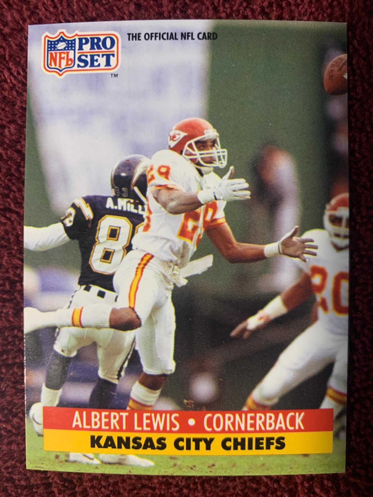 Albert Lewis #183 Prices | 1991 Pro Set | Football Cards