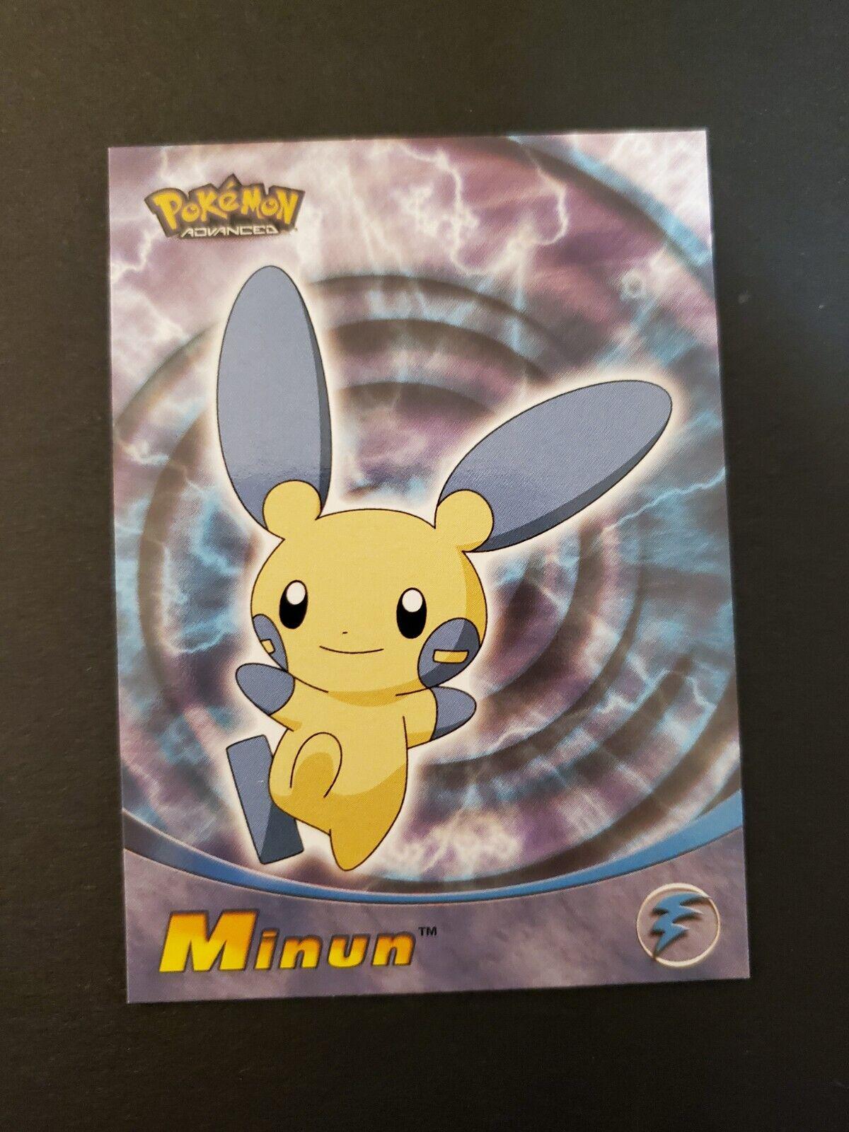Minun #57 Prices | Pokemon 2003 Topps Advanced | Pokemon Cards