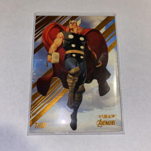 Thor [Orange Foil] #77 Prices | Marvel 2022 Ultra Avengers | Marvel Cards
