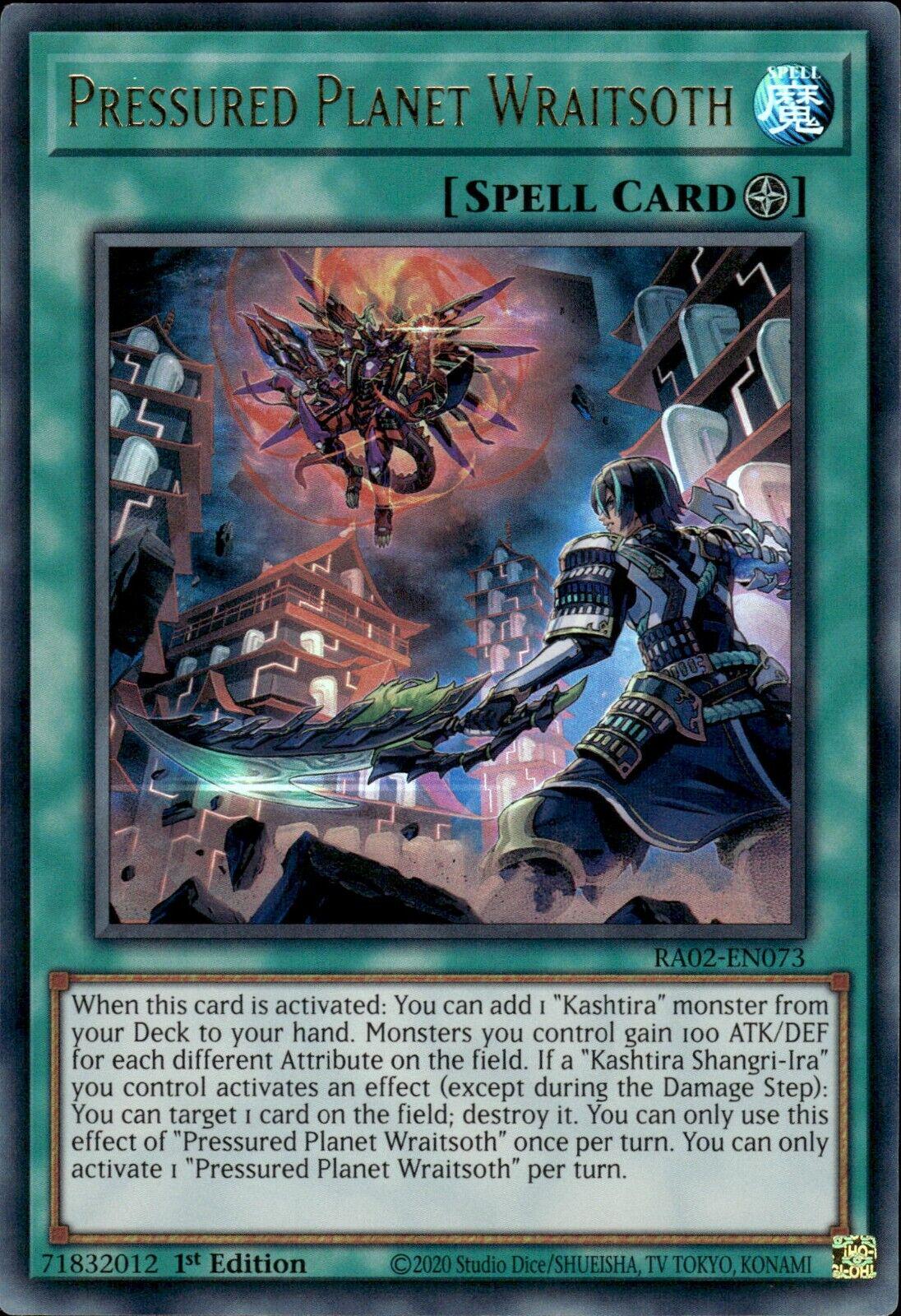 Pressured Planet Wraitsoth [Ultra Rare] RA02-EN073 Prices | YuGiOh 25th ...