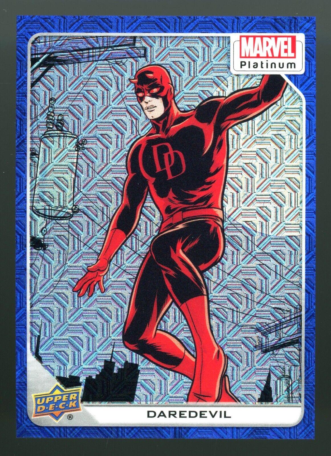 Daredevil [Blue Traxx] #96 Prices | Marvel 2023 Upper Deck Platinum ...