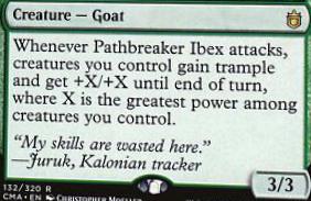 Pathbreaker Ibex #132 Prices | Magic Commander Anthology | Magic Cards
