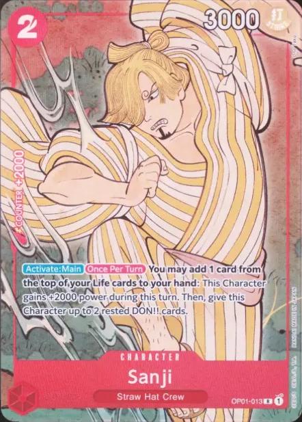 Sanji [1st Anniversary] OP01-013 Prices | One Piece Romance Dawn | One ...