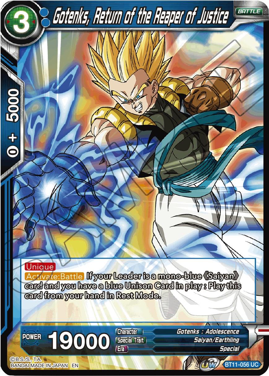Gotenks, Return of the Reaper of Justice BT11-056 Prijzen | Dragon Ball Super Vermilion ...