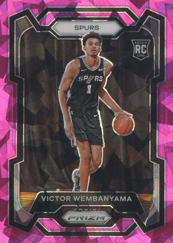 Victor Wembanyama [Pink Ice] #136 Prices [Rookie] | 2023 Panini Prizm ...