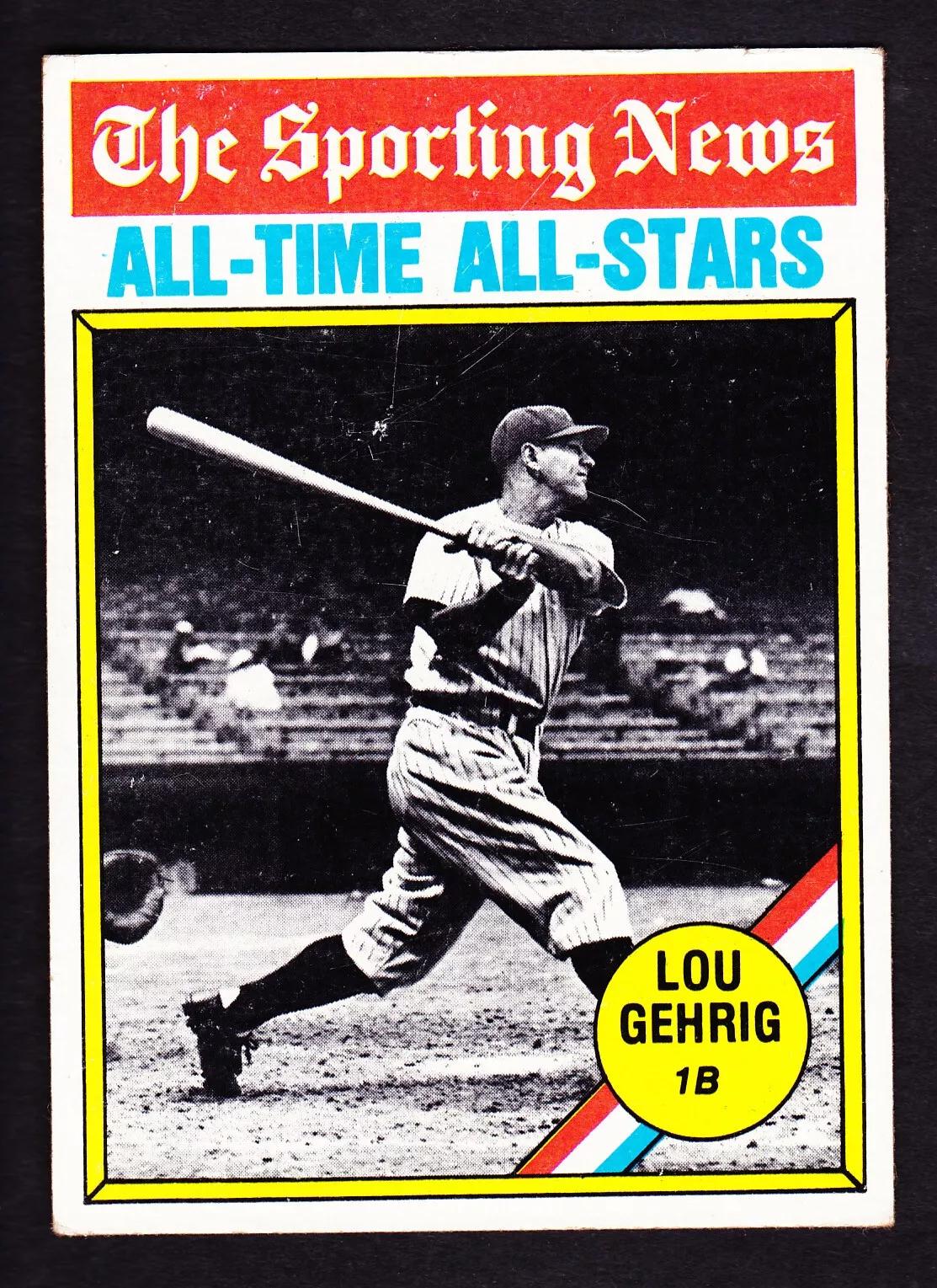 Lou Gehrig [All Time All Star] #341 Prices | 1976 Topps | Baseball Cards
