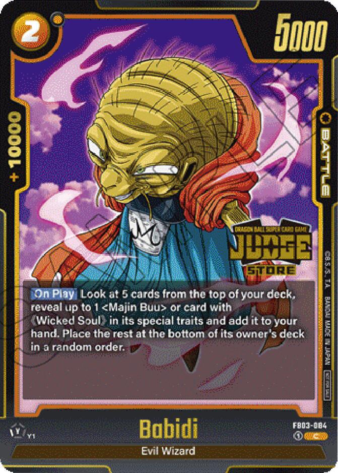 Babidi - FB03-084 [Judge Pack [Holo] FB03-084 Prices | Dragon Ball ...