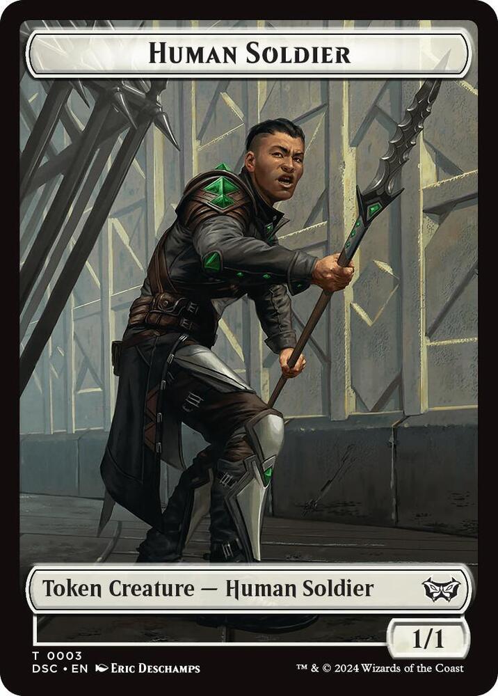 Human Soldier // Scarecrow Token #3 Prices | Magic Duskmourn: House of ...