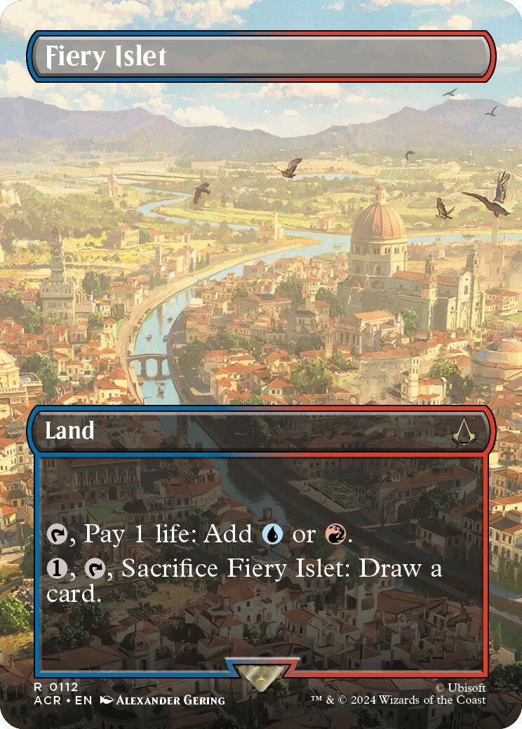 Fiery Islet #112 Prices | Magic Assassin's Creed | Magic Cards