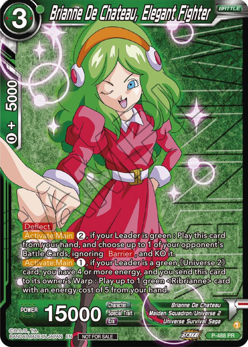 Brianne De Chateau, Elegant Fighter [Zenkai Series Tournament Pack Vol ...