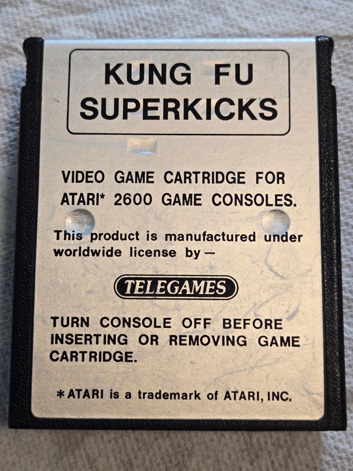 Kung Fu Superkicks [Tele Games Silver Label] Prices Atari 2600 ...