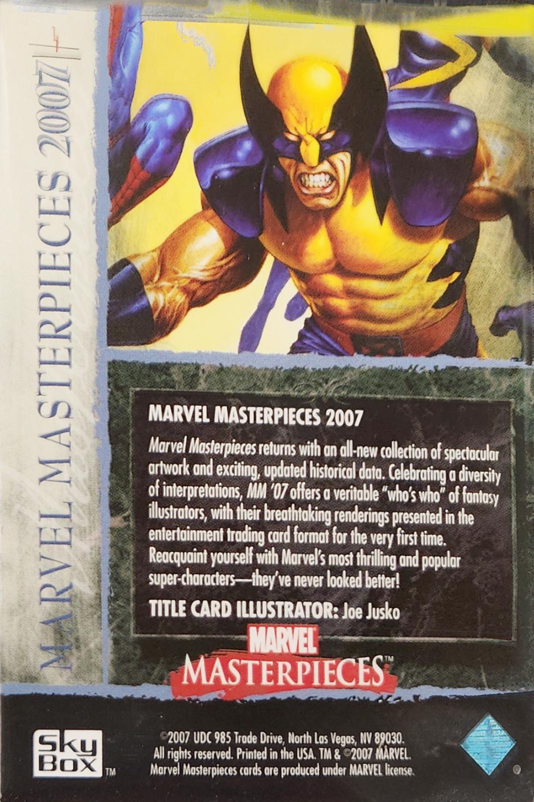 Masterpiece #1 Prices | Marvel 2007 Masterpieces | Marvel Cards