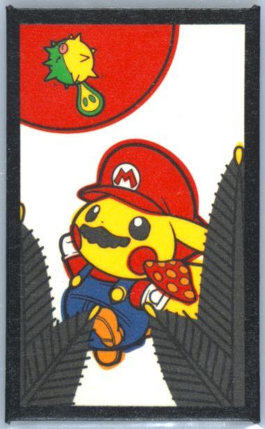 Mario Pikachu, Qwilfish (January) Precios | Pokemon Japanese Hanafuda ...