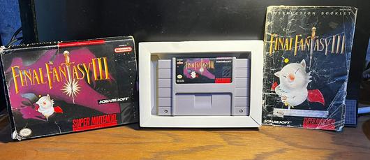 Final Fantasy III | Item, Box, and Manual | Super Nintendo