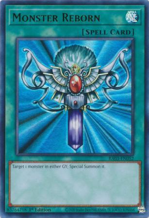 Цены на Monster Reborn [Ultra Rare] RA03-EN052 | YuGiOh Quarter Century ...