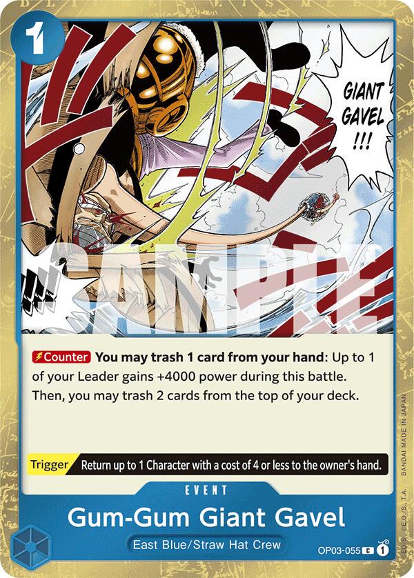 Gum-Gum Giant Gavel [Jolly Roger Foil PRB-01] OP03-055 Preise | One ...