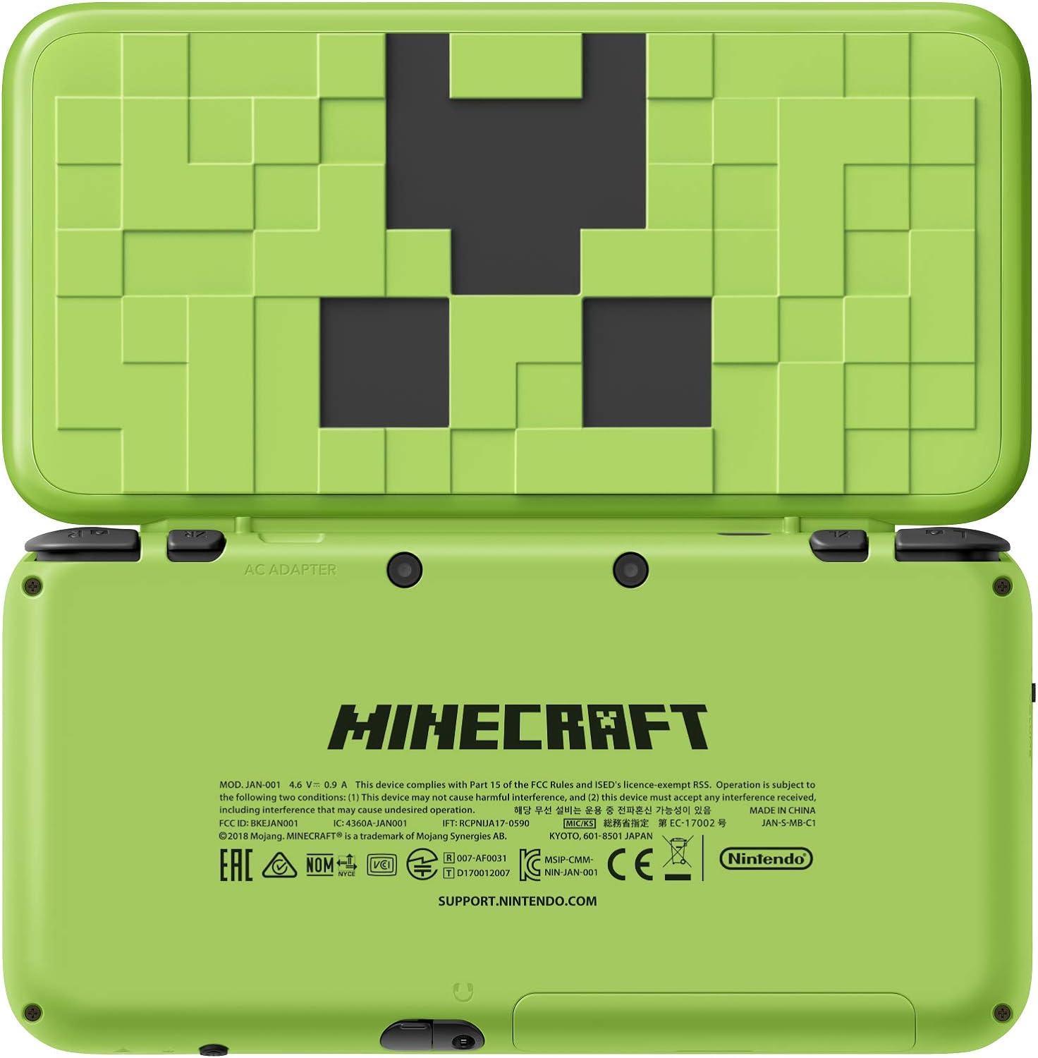 New Nintendo 2DS XL Minecraft Creeper Edition Prices PAL Nintendo 3DS ...