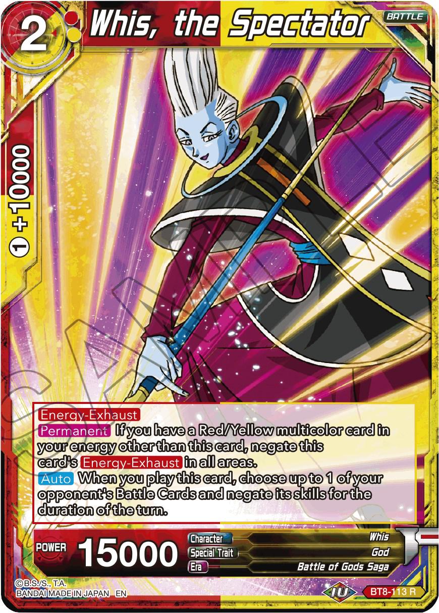 Whis, the Spectator BT8-113 Prices | Dragon Ball Super Malicious ...