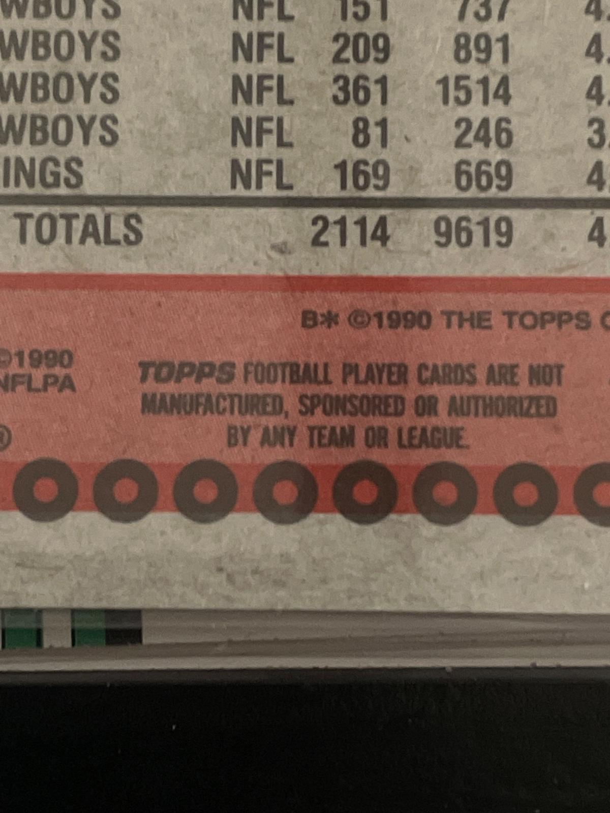 Herschel Walker [Disclaimer Back] #105 Prices | 1990 Topps | Football Cards