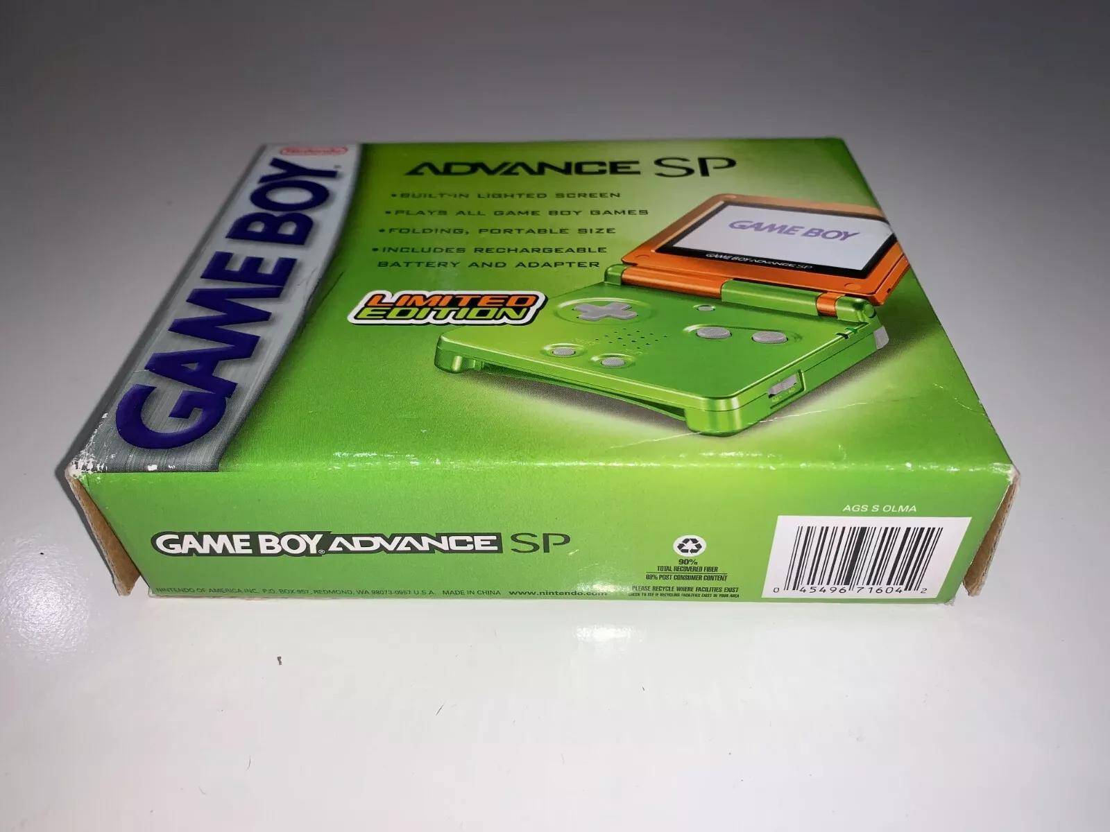 Lime and Orange Gameboy Advance SP Prices GameBoy Advance | Compare ...
