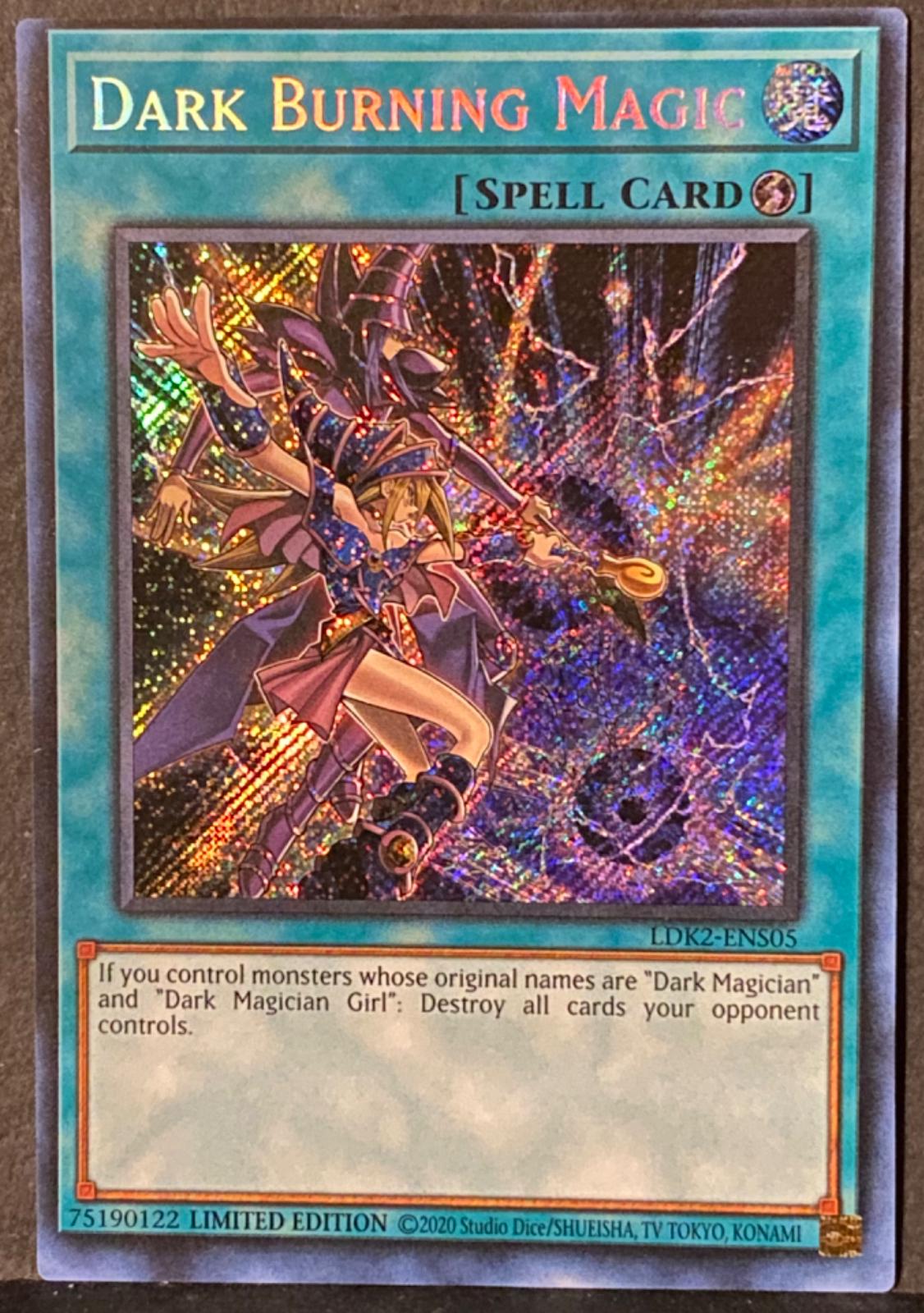 Dark Burning Magic | Ungraded | YuGiOh Legendary Decks II