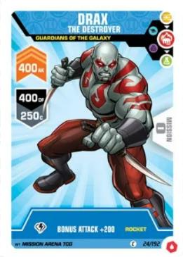 Drax the Destroyer #24 Prices | Marvel 2022 Mission Arena | Marvel Cards