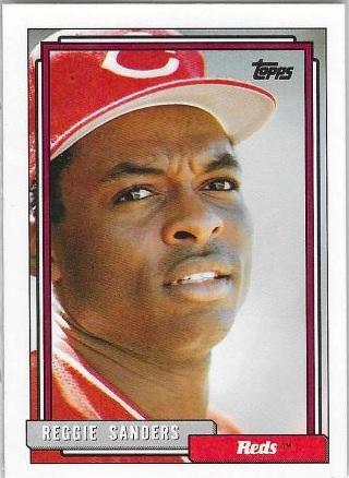 Reggie Sanders #283 Prices [Rookie] | 1992 Topps | Baseball Cards