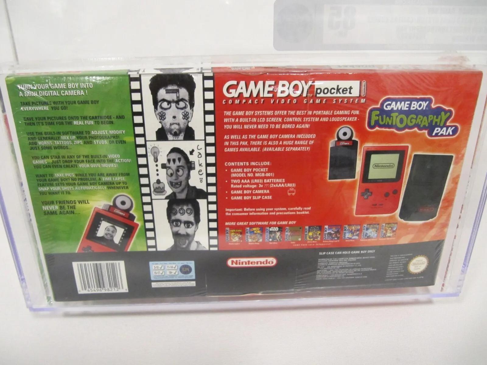 Preços de Game Boy Pocket Red Funtography Pak para GameBoy | Compara ...