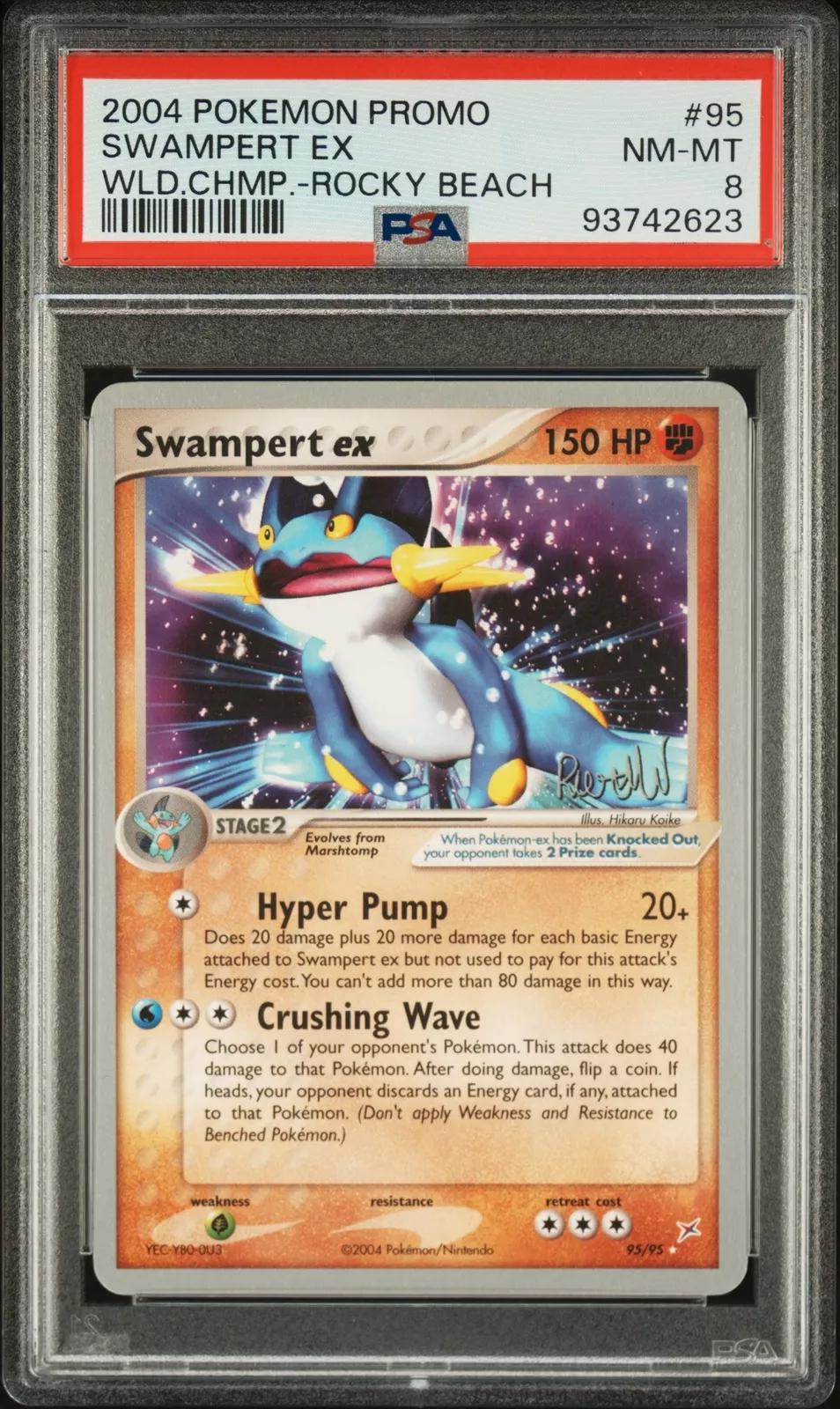 Swampert Ex #95 Precios | Pokemon World Championships 2004 | Tarjetas ...