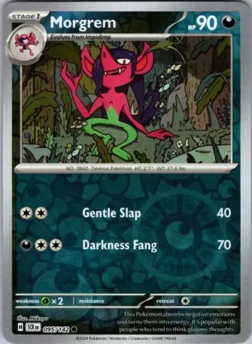 Morgrem [Reverse Holo] #95 Prices | Pokemon Stellar Crown | Pokemon Cards