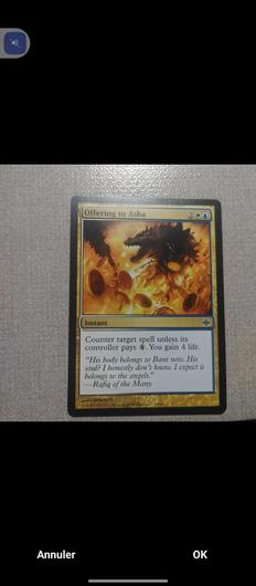 Offering to Asha | Ungraded | Magic Alara Reborn
