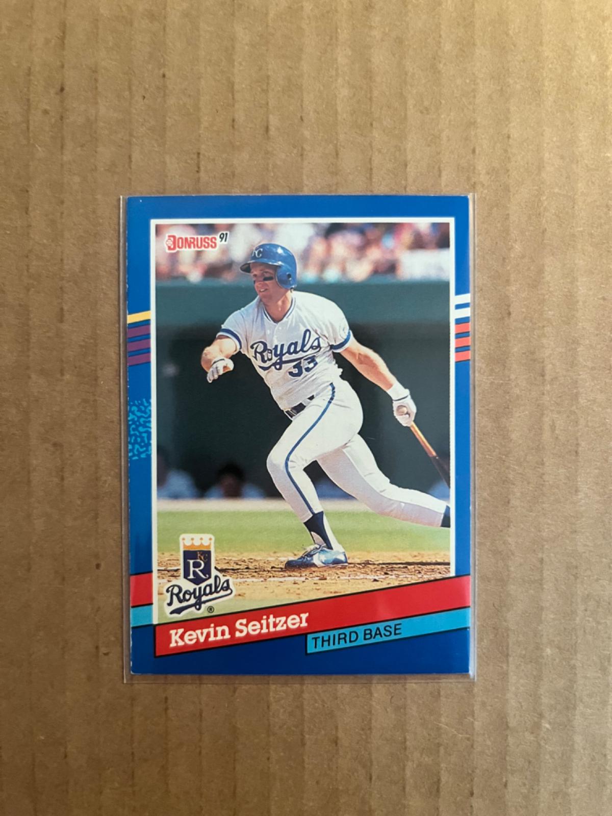 Kevin Seitzer | Ungraded | 1991 Donruss