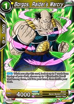 Borgos, Raider's Warcry DB1-074 Prices | Dragon Ball Super Dragon Brawl ...