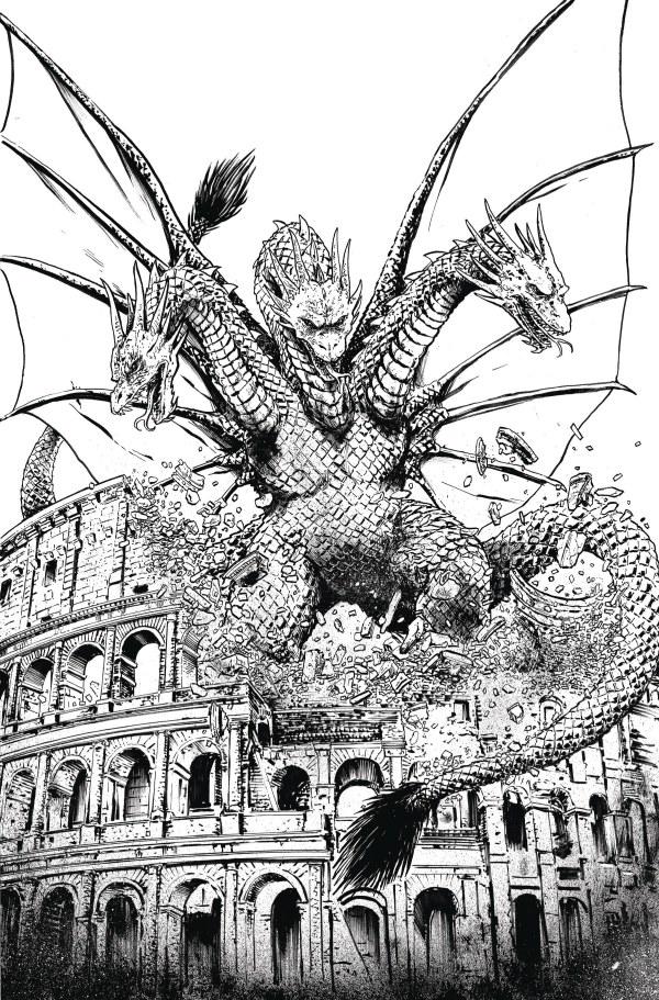 Godzilla: Here There Be Dragons II - Sons of Giants [Smith Sketch ...