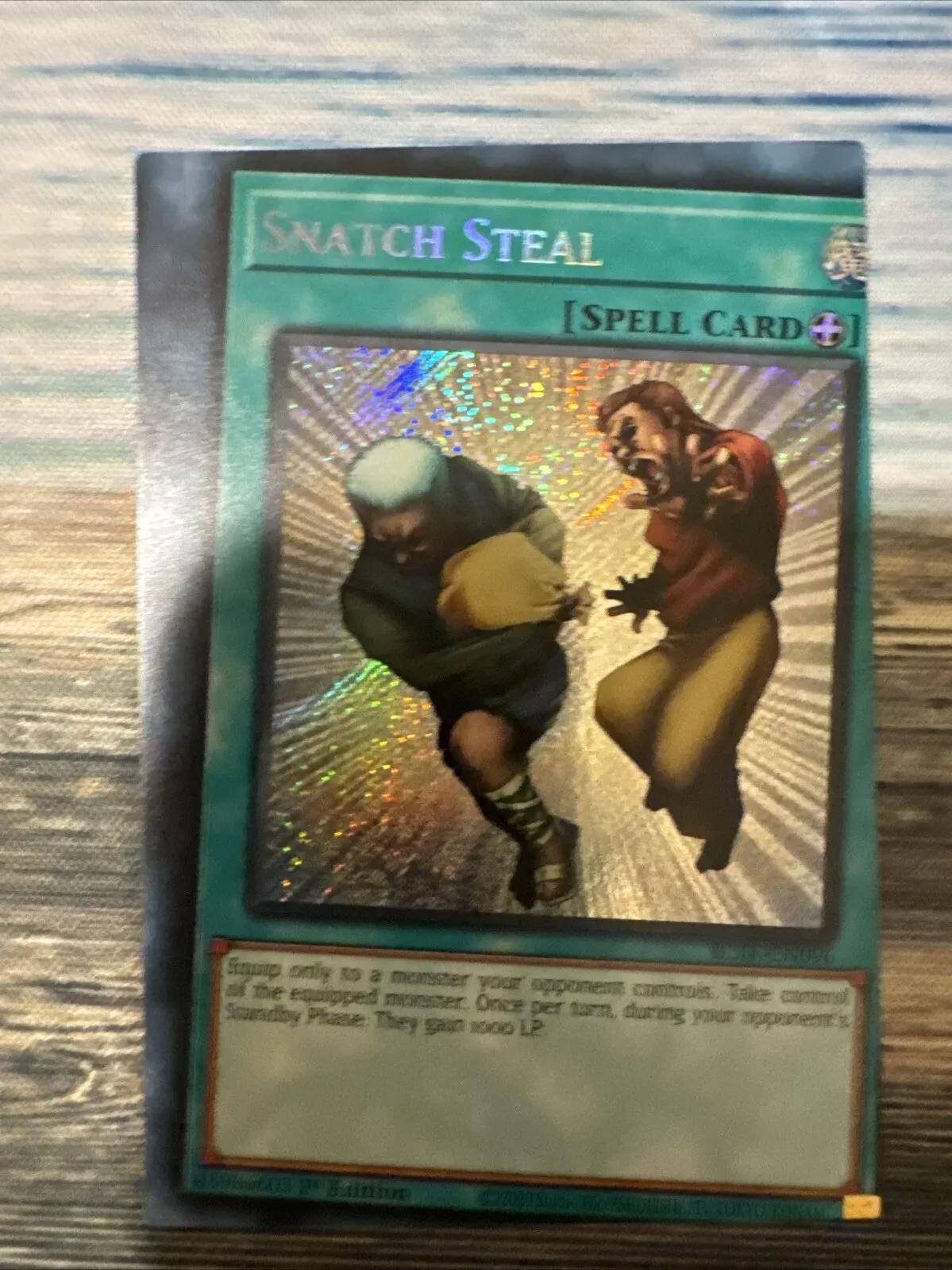 Snatch Steal [Misprint] BLTR-EN096 Prices | YuGiOh Battles of Legend ...