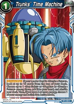 Trunks' Time Machine BT2-066 Prices | Dragon Ball Super Union Force ...