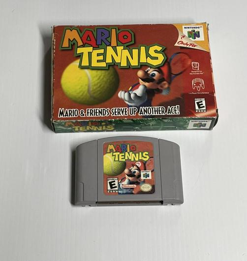 Mario Tennis | Item and Box only | Nintendo 64