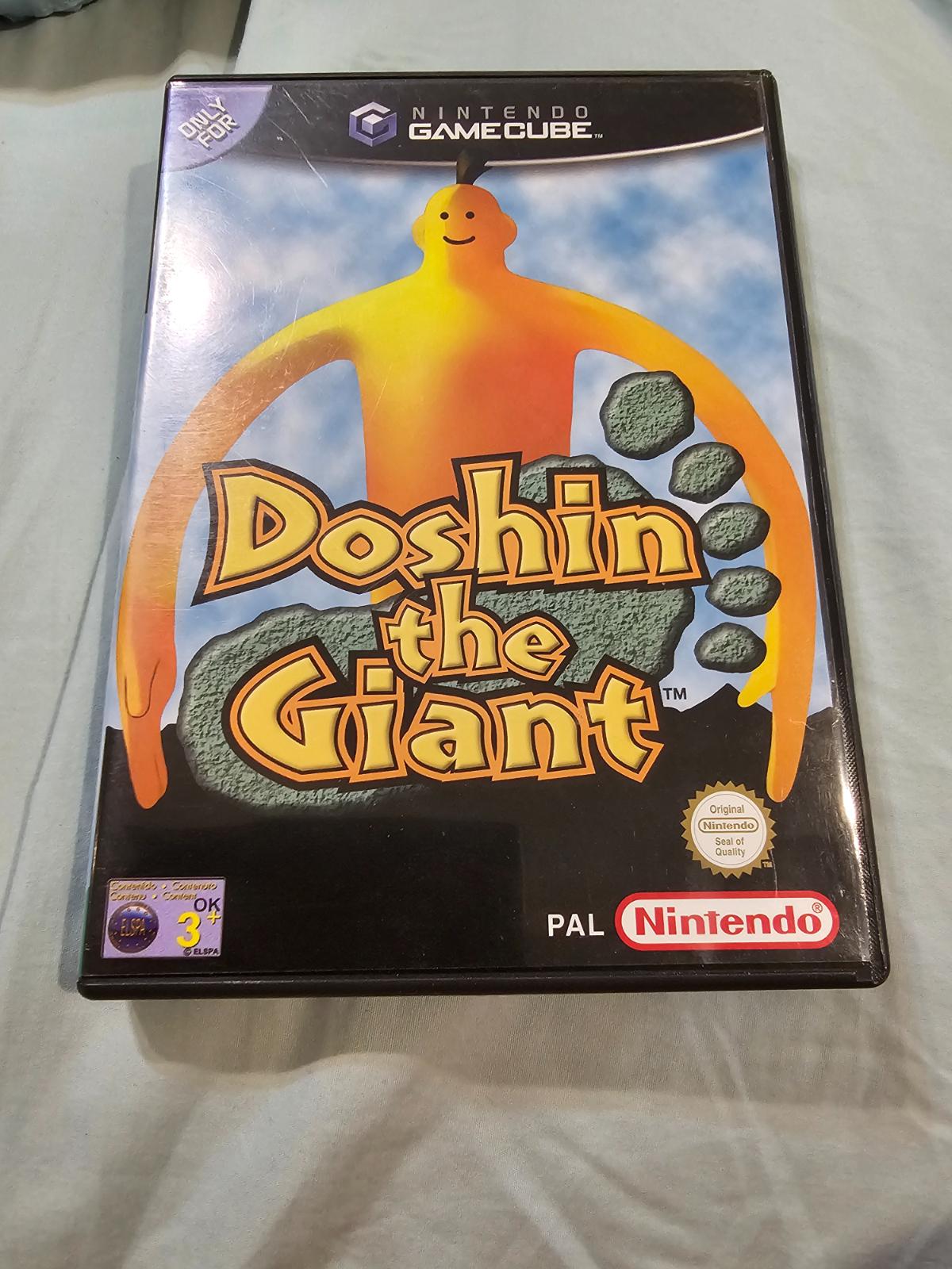 Doshin the Giant | Item, Box, and Manual | PAL Gamecube