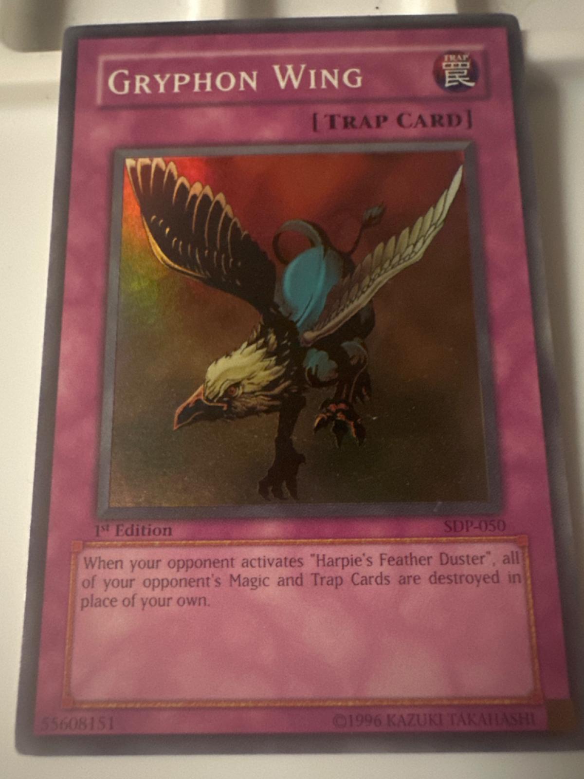 Gryphon Wing [1st Edition] | Ungraded | YuGiOh Starter Deck: Pegasus